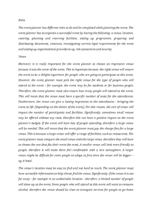 Legal requirements for organising an event - Legal requirements Health ...