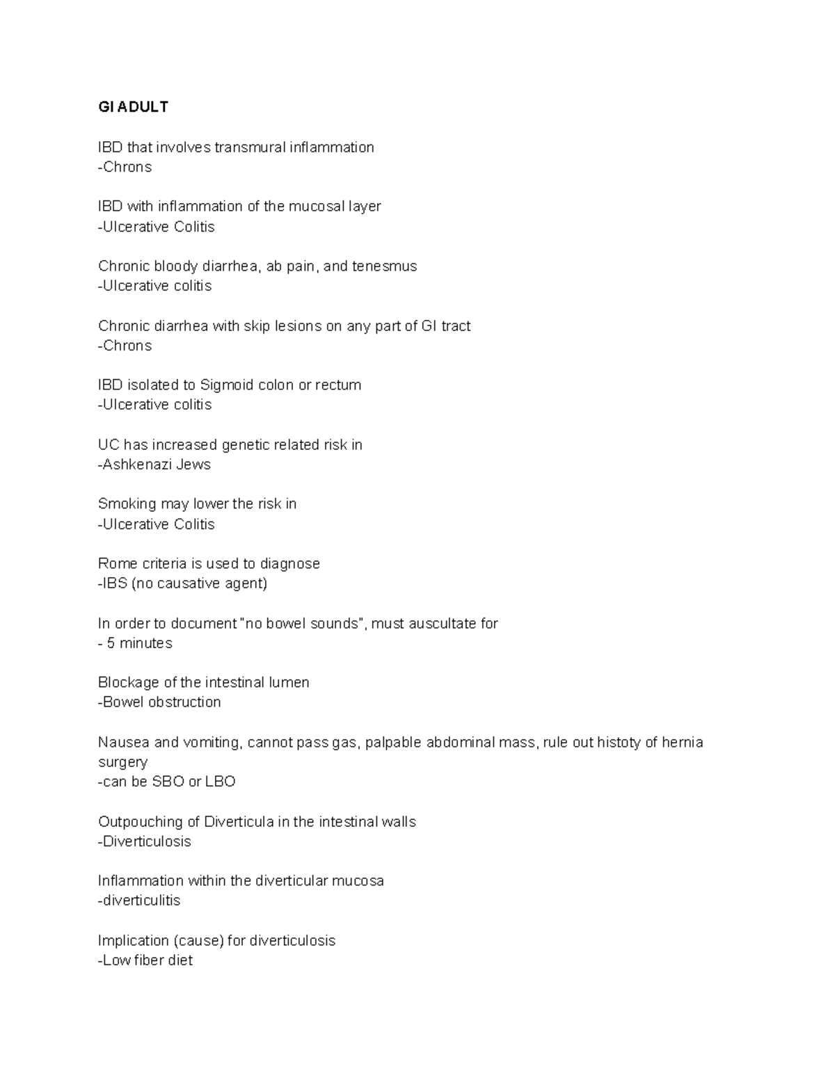 NGR 6602C Kahoot - GI ADULT IBD that involves transmural inflammation ...