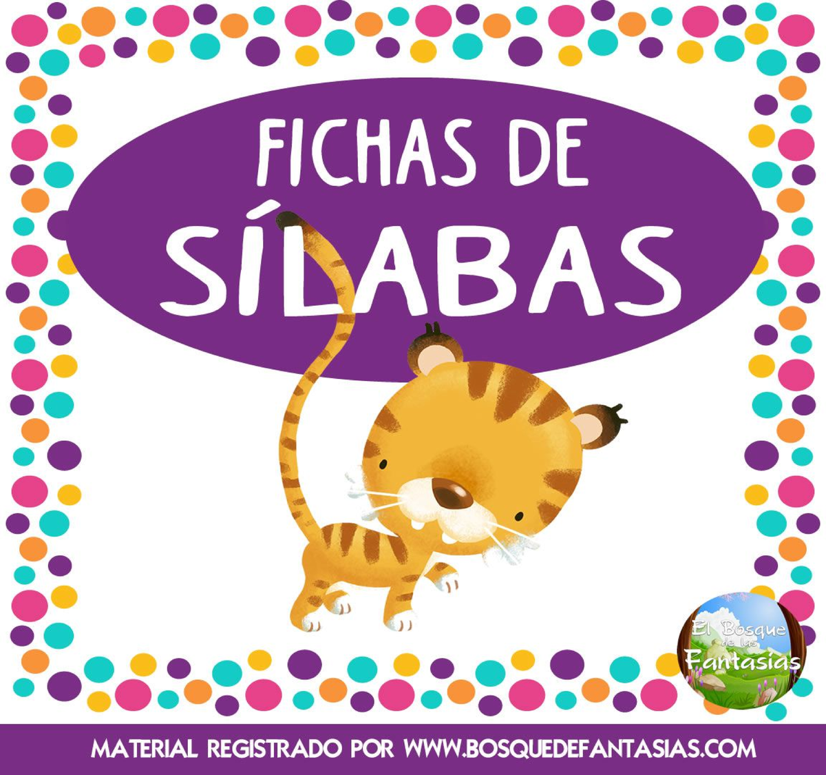Tarjetas de animales con sílabas - FICHAS DE SÍLABAS I : Bosque de ...