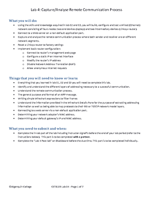 Lab 05 - In Lab Activities-V4 - Lab 5: Basic SOHO Router Configuration ...