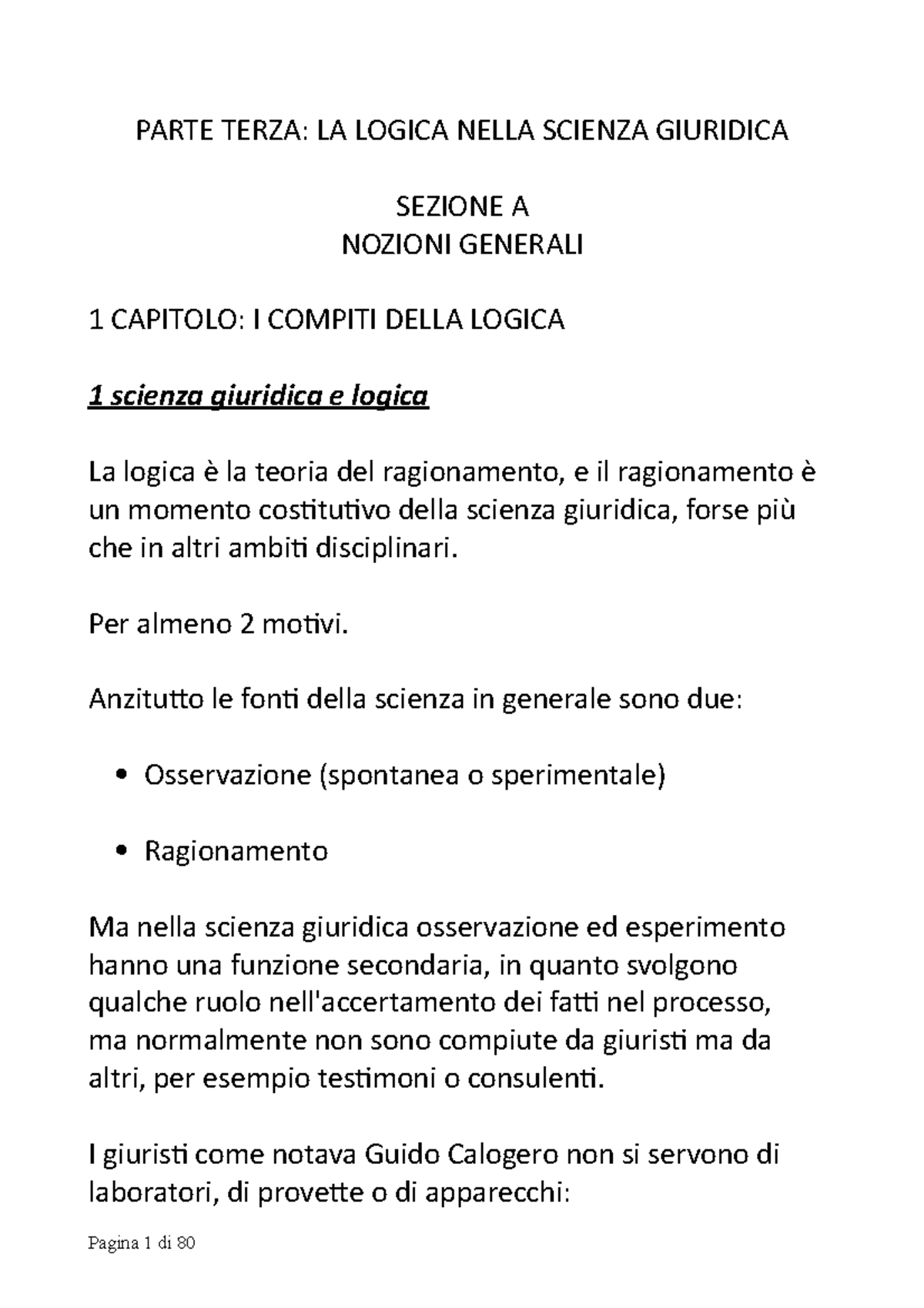 Carcaterra ( Logica E Informatica) - PARTE TERZA: LA LOGICA NELLA ...