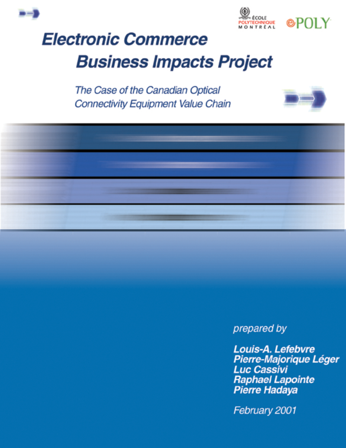 E-commerce project report for final year student - THE CASE OF THE ...