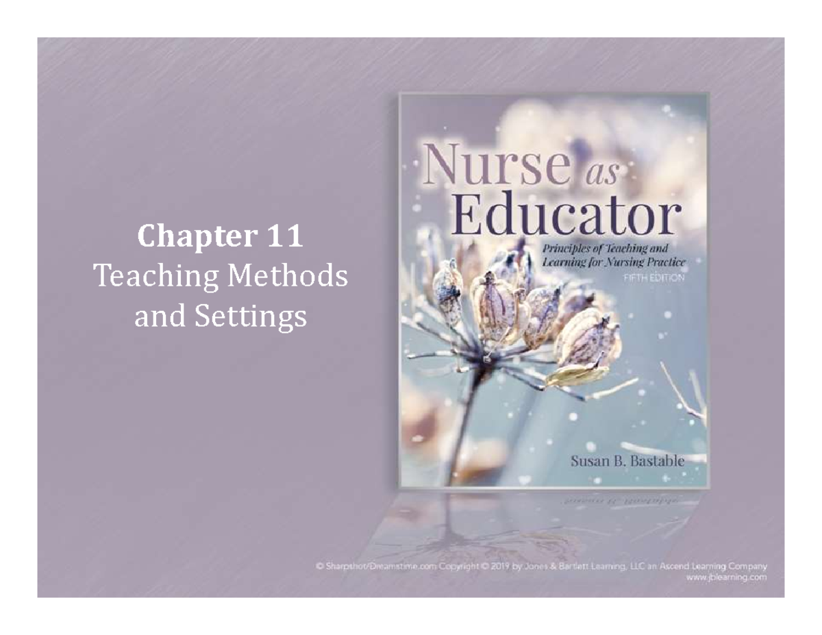 11-Teaching-Methods - Health Education, topic is Teaching Methods ...