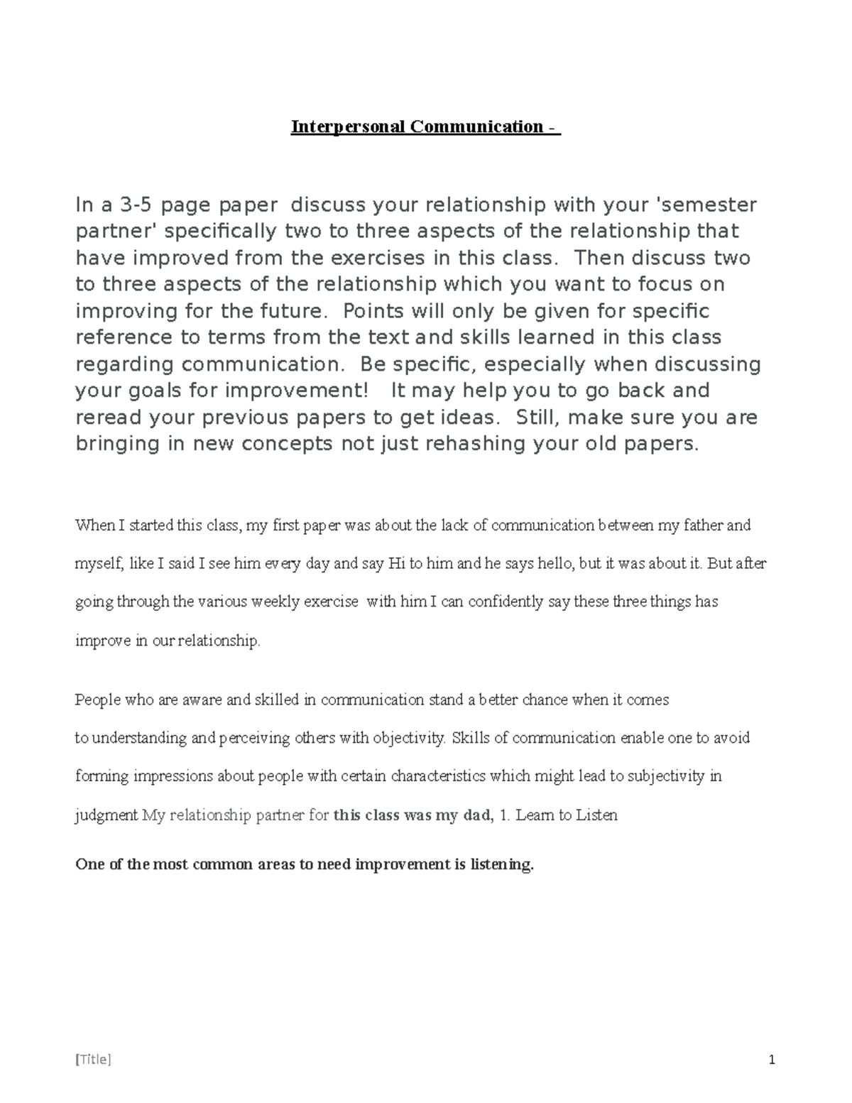 interpersonal Communication foundation of communication Interpersonal ...