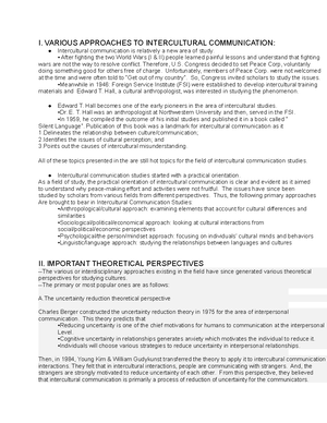 Module 3 Notes - Differences and Similarities I. DIVERSE WORLDVIEWS ...