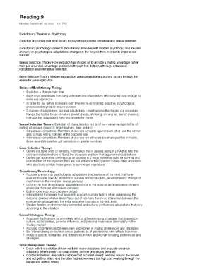Lectures 1 and 2 - Lecture summary for MICR121 Lecture 1 and 2 - Micr ...