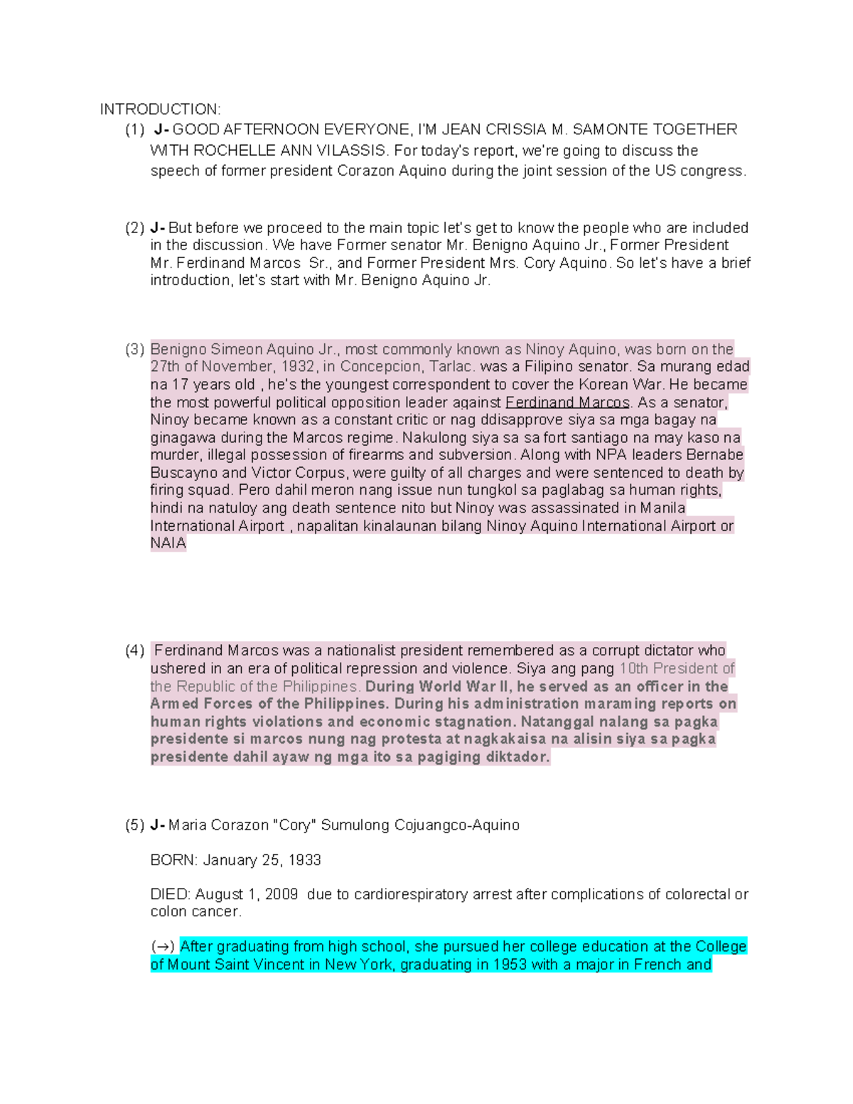 RIPH Report - INTRODUCTION: (1) J- GOOD AFTERNOON EVERYONE, I’M JEAN ...