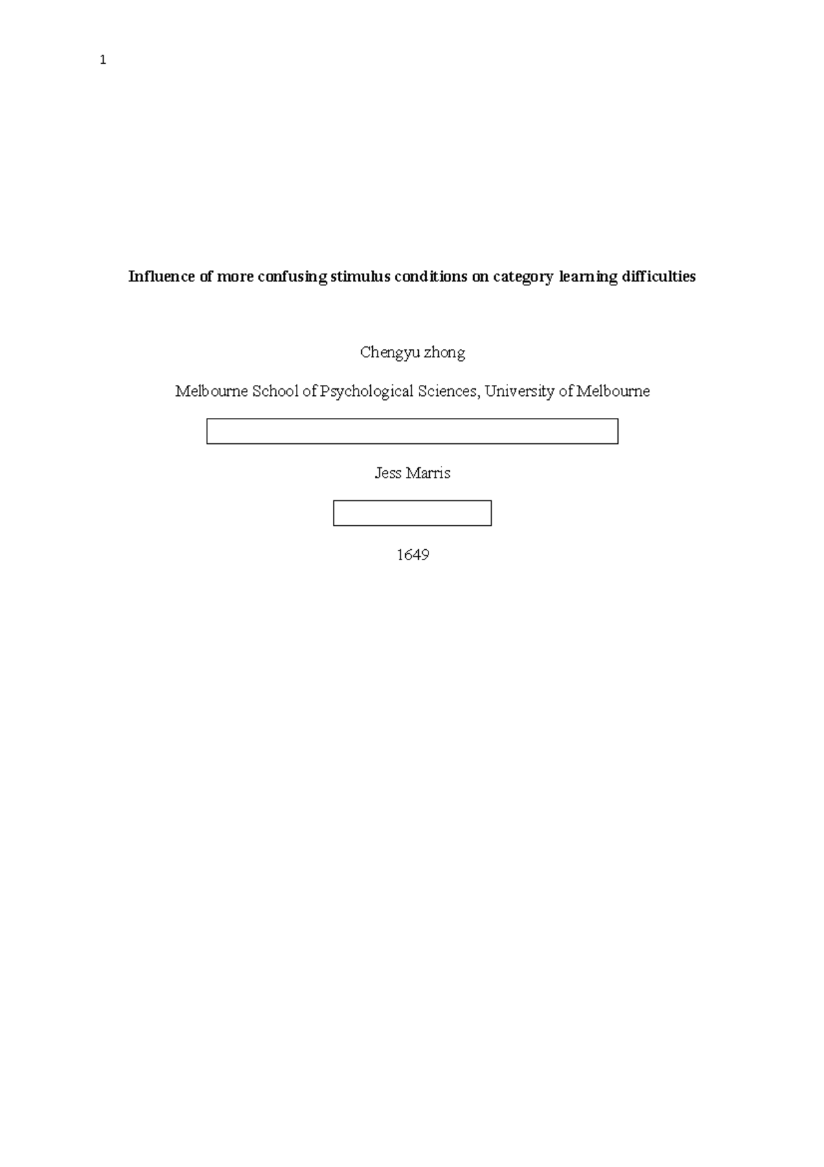 2021 PSYC2000 7 Lab report template with method - Influence of more ...