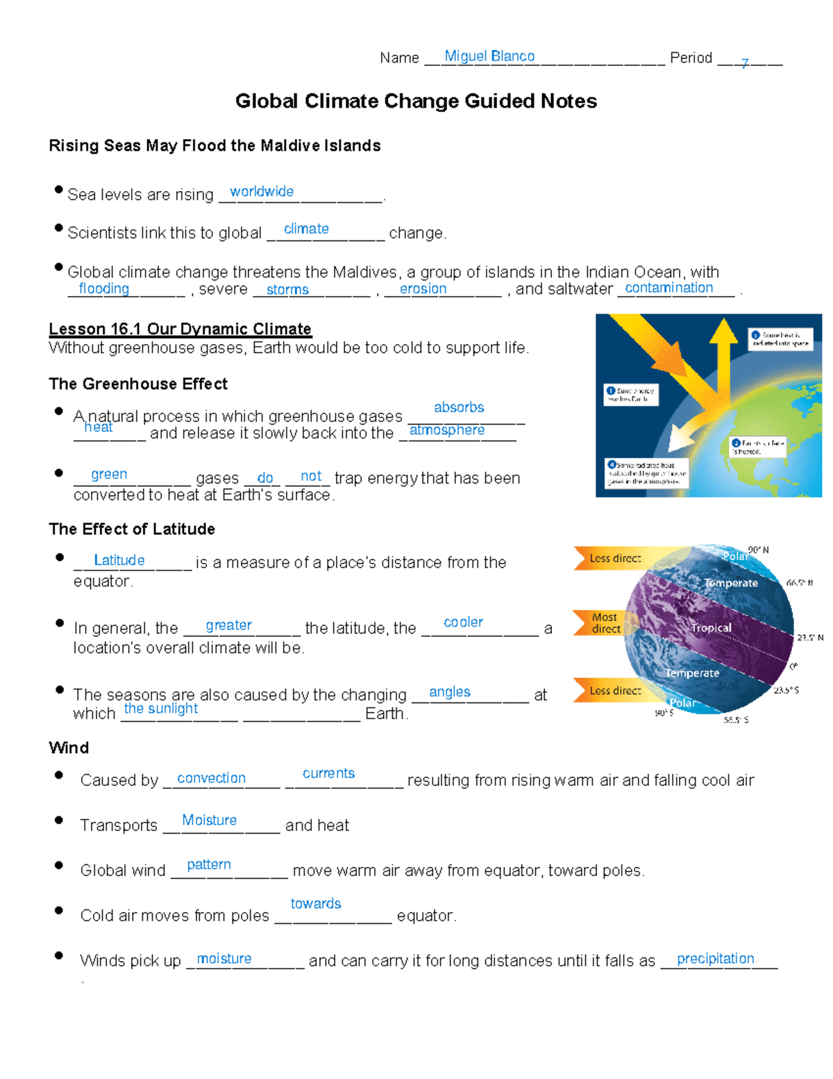 Annotated-Global 20Climate 20Change 20Guided 20Notes 20- 20Chapter 2016 ...