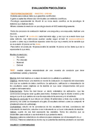 Texto 5 Pruebas Psicologicas - Una Introduccion Practica. Cap. 4 - CAPÍTULO 4 Confiabilidad ...