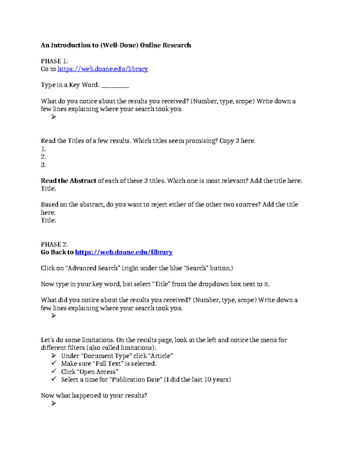 Research 101 - Used for Argument Writing - An Introduction to (Well ...