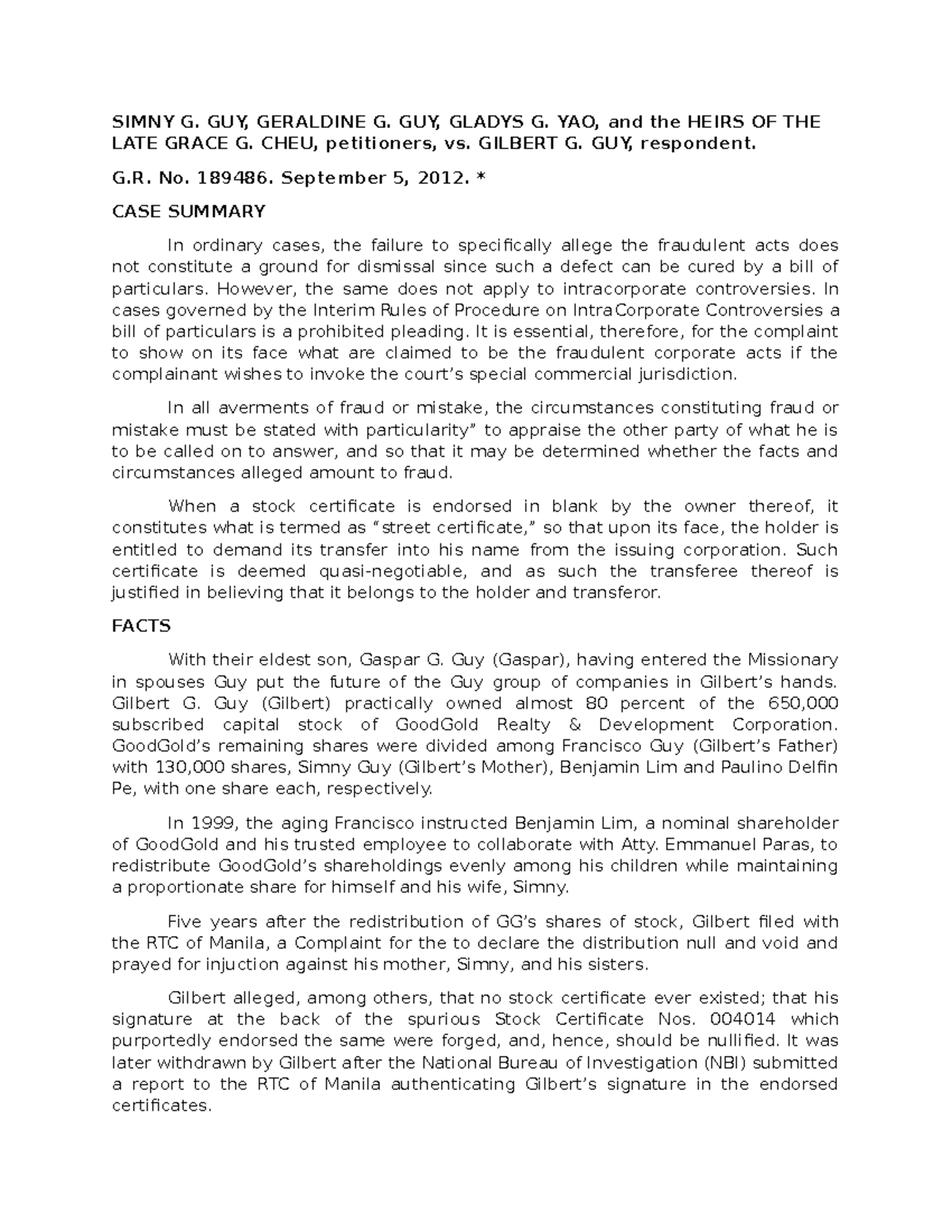 Toaz - lecture material - SIMNY G. GUY, GERALDINE G. GUY, GLADYS G. YAO ...