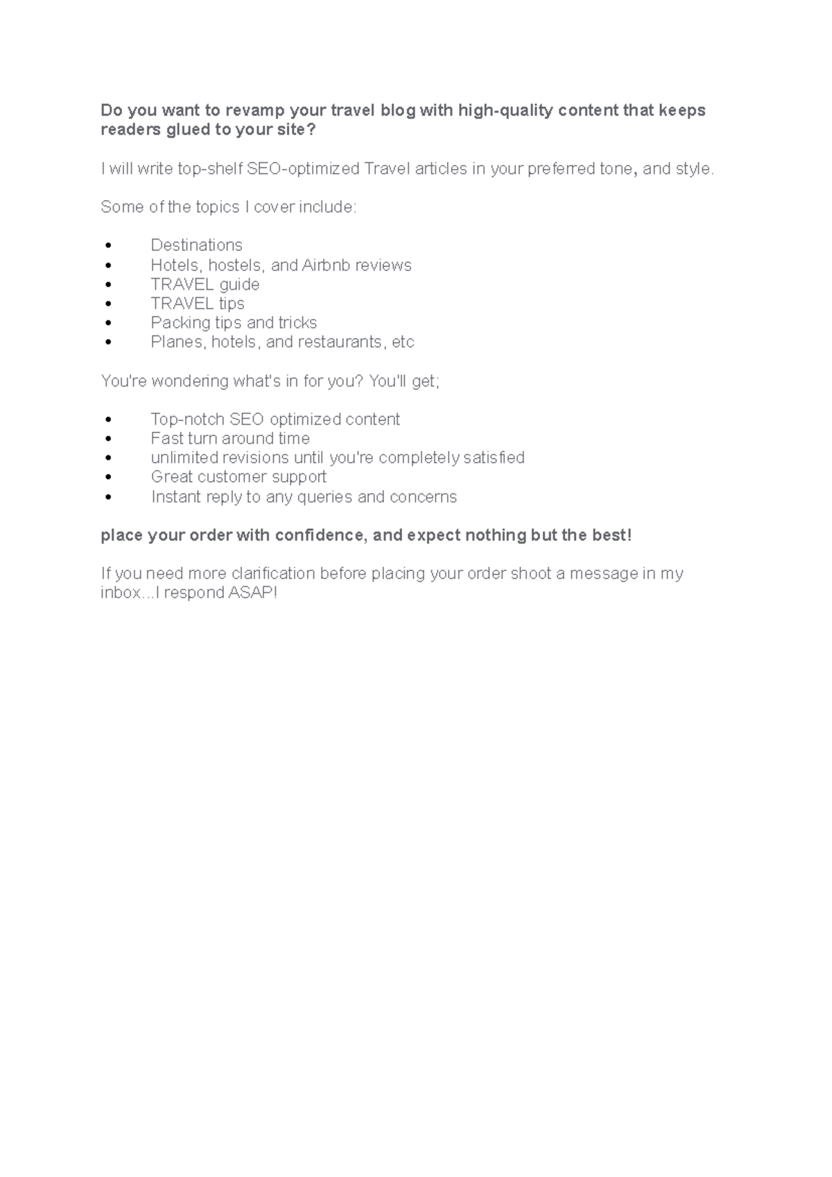 How to write thrilling travel article - Do you want to revamp your ...