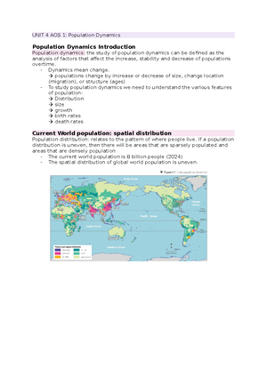 Geography- Unit 4 - Grade: 12 - Victorian Certificate of Education ...