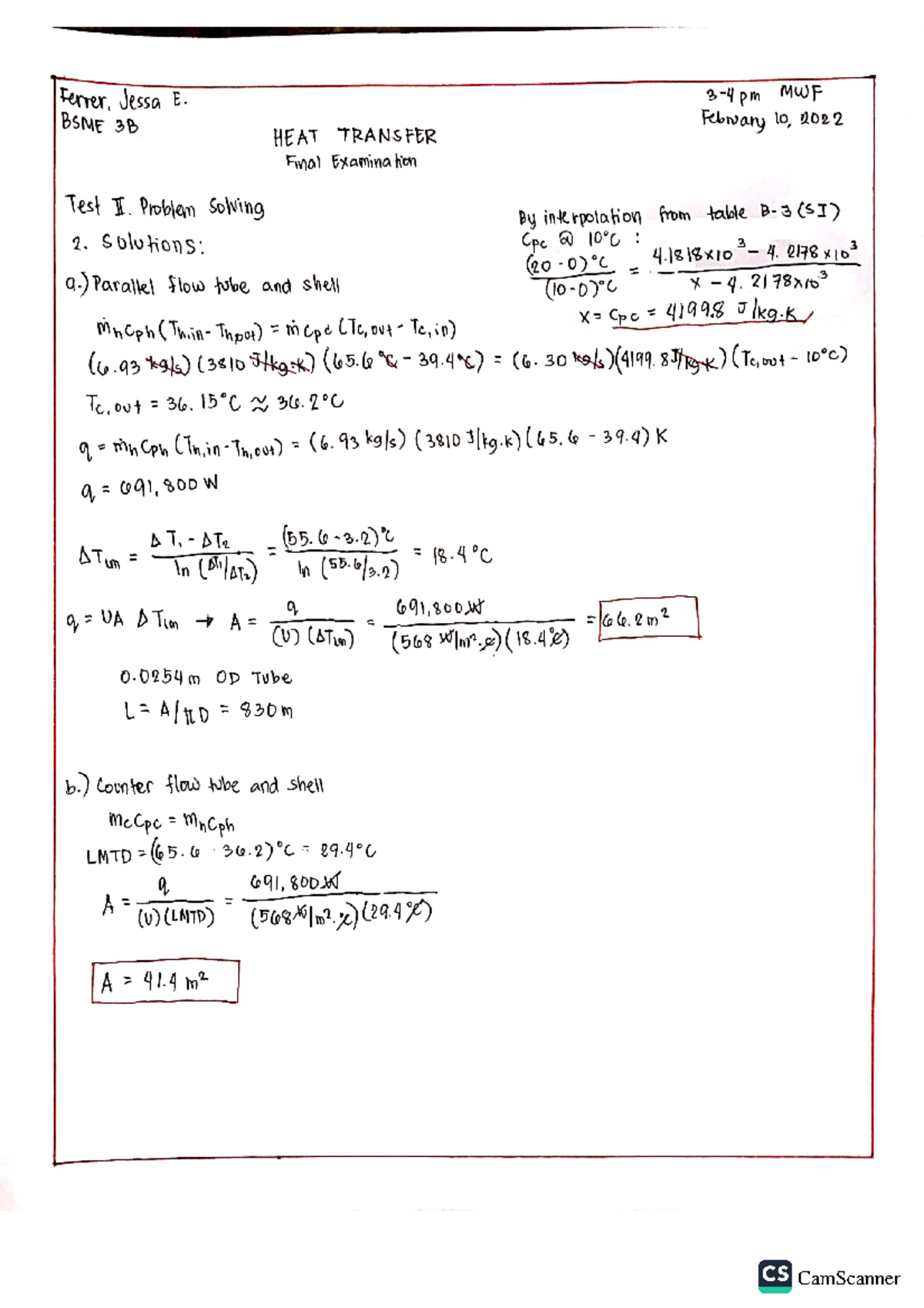 HEAT Transfer (10) - Mechanical Engineering - Studocu