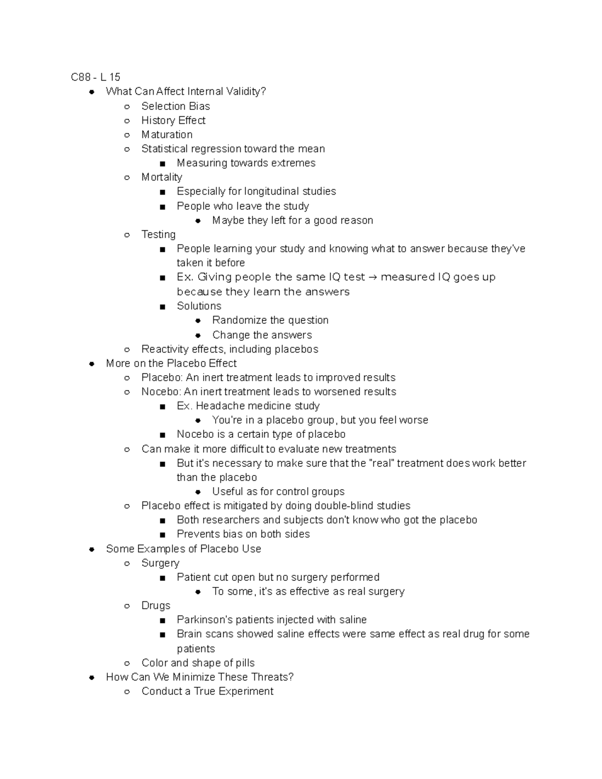C88 - L 15 - Professor Gonzales - C88 - L 15 What Can Affect Internal ...