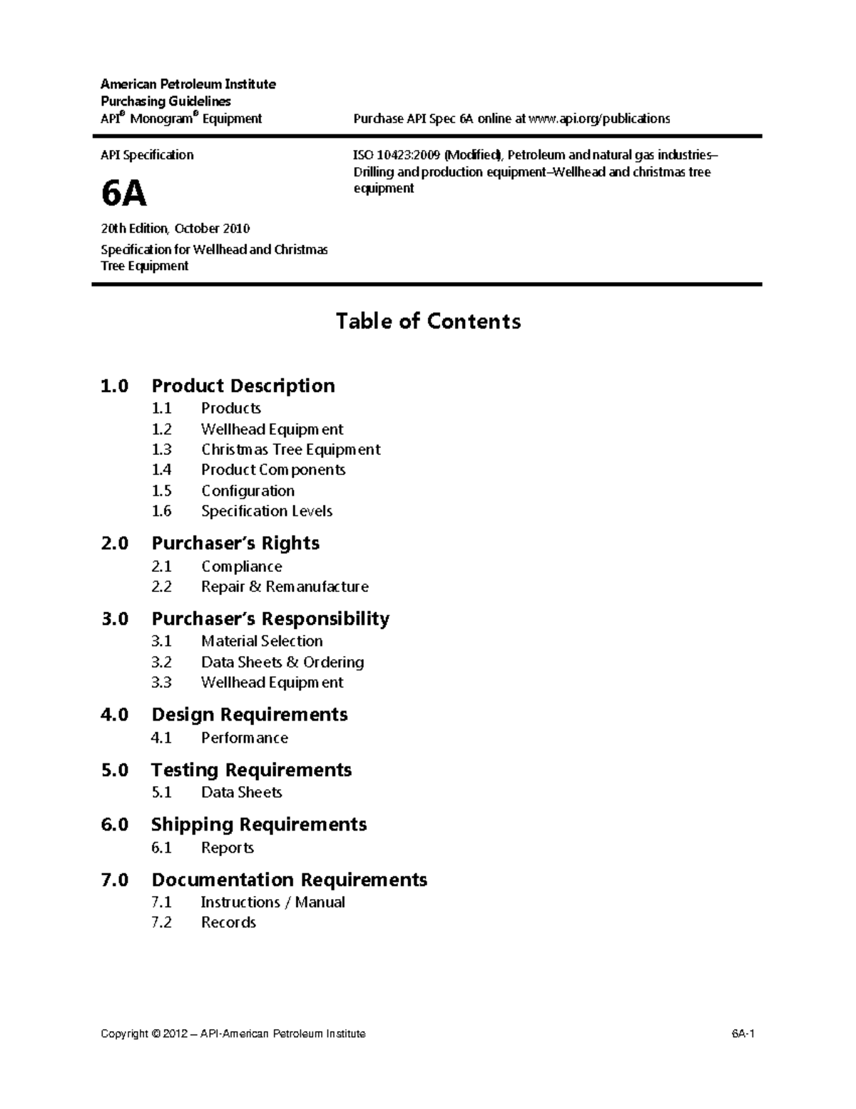 6A 20th Edition Purch Guidelines R1 2012 0429 - Purchasing Guidelines ...
