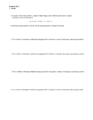 H-Functions - a handout on homogenous and Homothetic functions ...