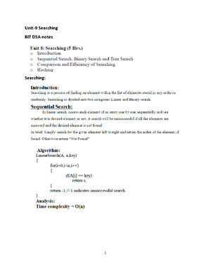 Unit 2 Algorithms bitinfo Nepal - DSA notes unit- Algorithm and its ...