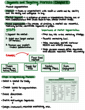 An overview of marketing - Chapter 1 : An overview of marketing. 1- 1 ...