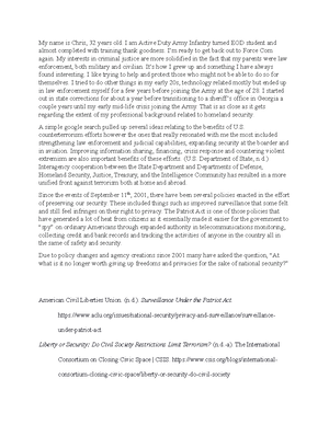 CJ 230 Project Two - ......... - CJ 230 Project Two Template Memo to ...