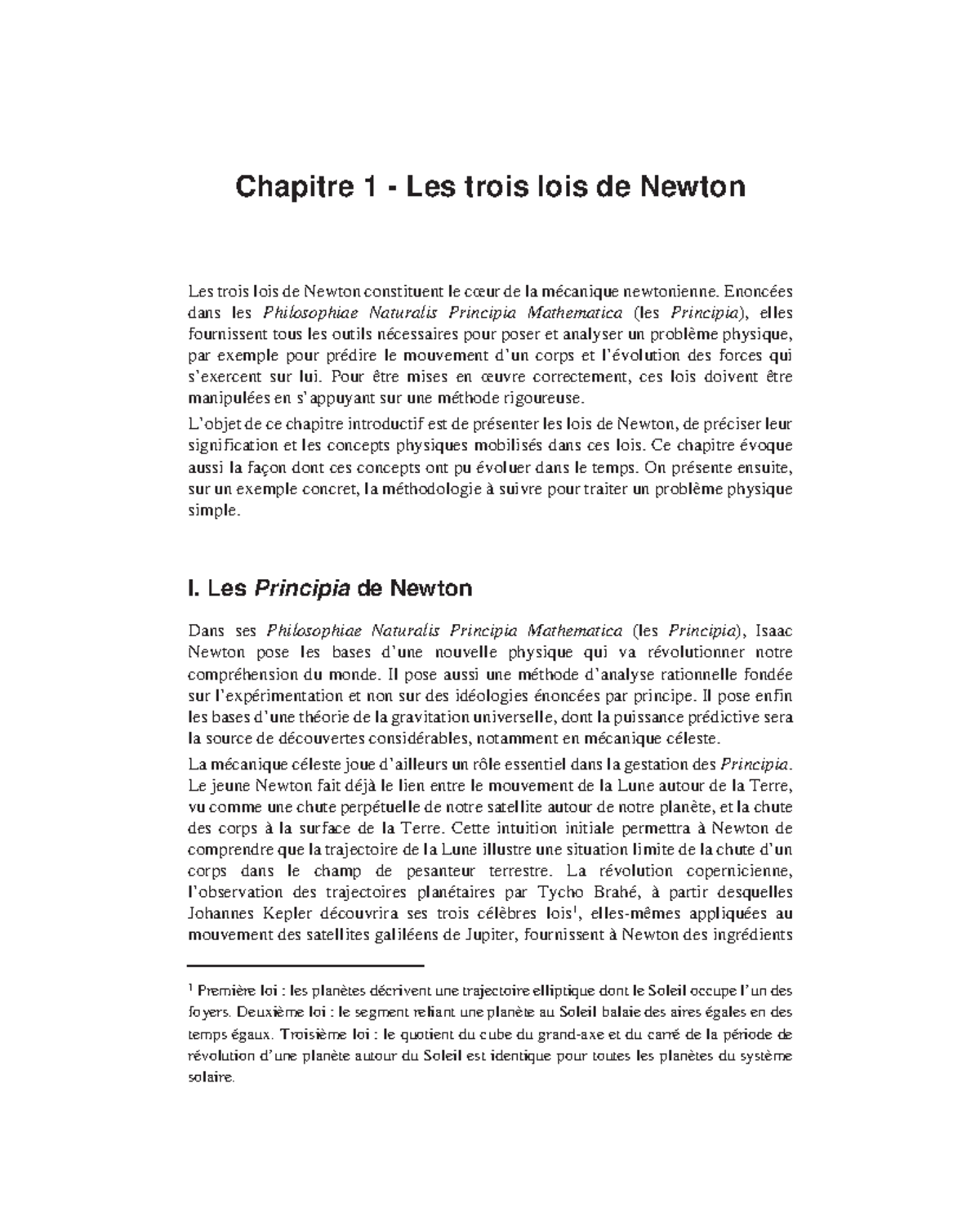 9782340047594 extrait - Chapitre 1 - Les trois lois de Newton Les trois ...