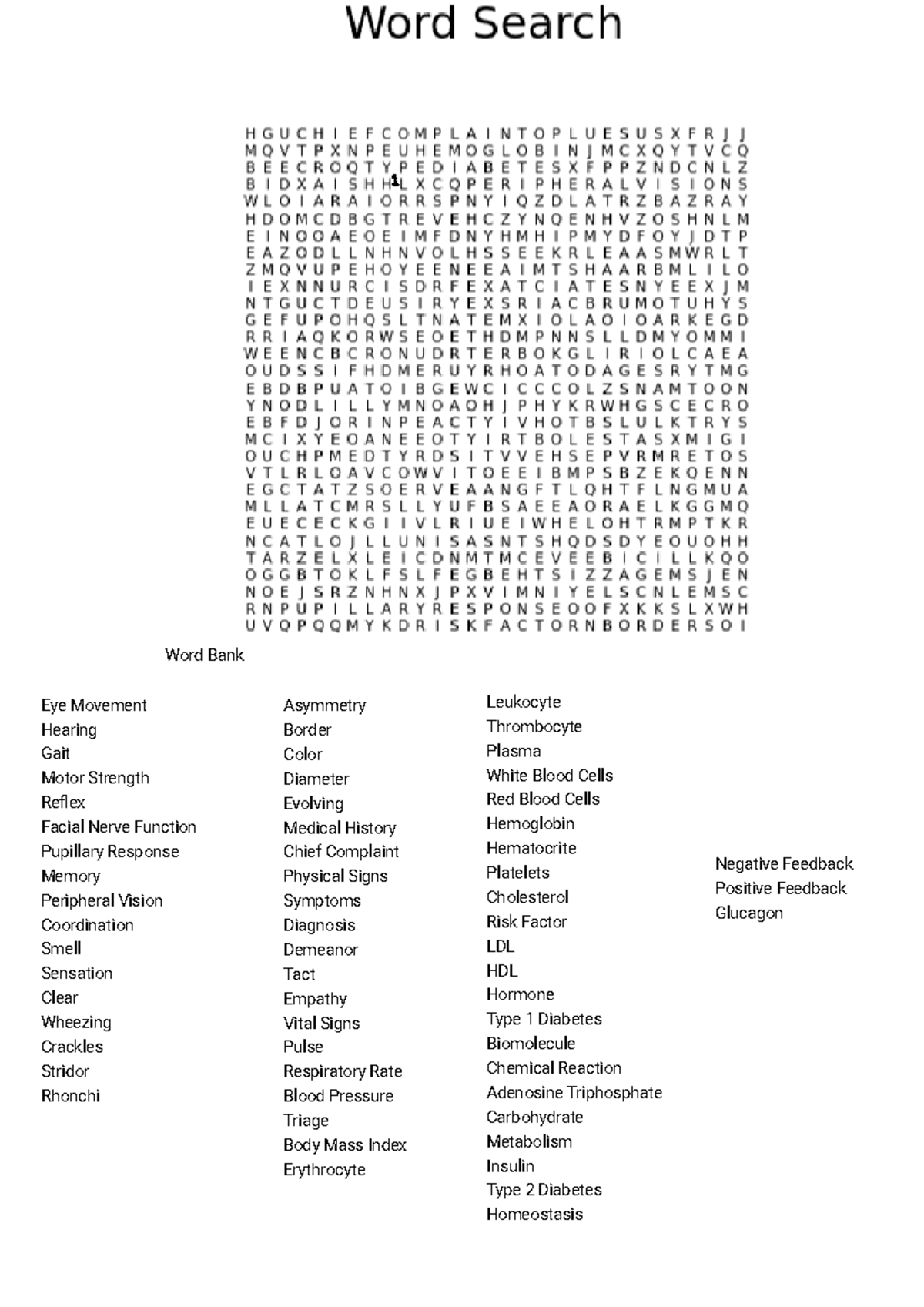 Word Search - Studocu