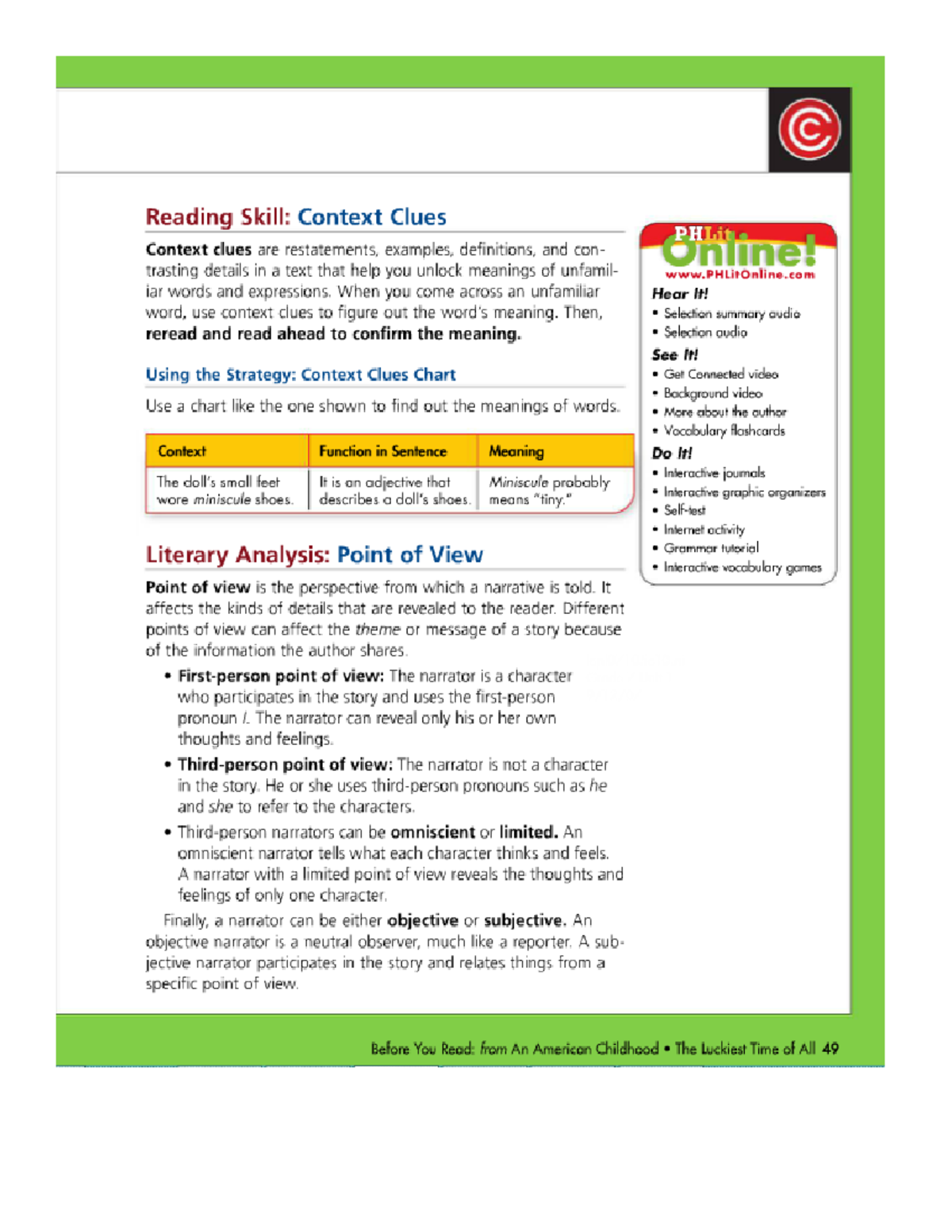 O'Mare' Weaver - the luckiest time of all - Studocu