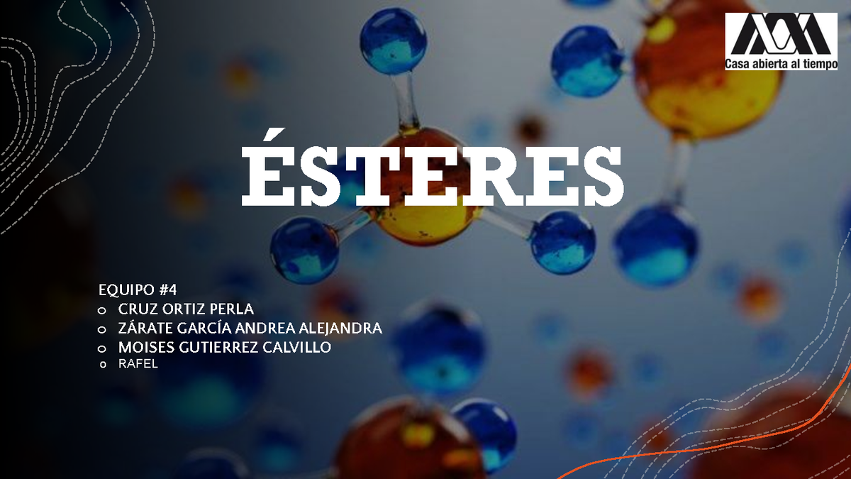 Ésteres - nomeclatura y reacciones con esteres - Química - Studocu