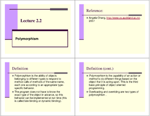 Lec 2.1 inheritance - Lecture 2. Inheritance References: J. Hershberger ...