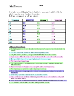 Nutrition Chapter 1-4 Study Guide - Chapter 1: Nutrition: The science ...