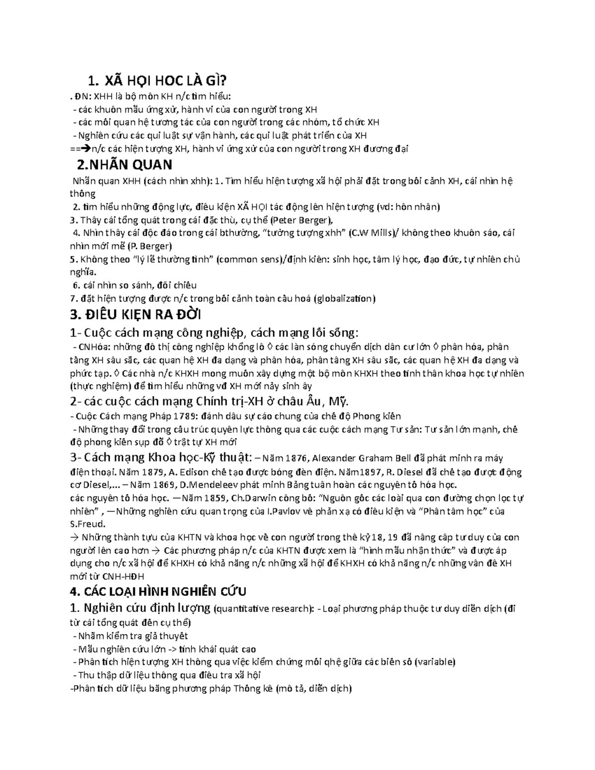 XÃ HỘI HOC LÀ GÌ - học - 1. XÃ H ỘI HOC LÀ GÌ? . ĐN: XHH là b ộ môn KH n/c tm hi u:ể - các khuôn ...