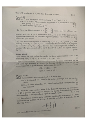 Question Paper EC 2 Second semester 2021-2022 Bits Pilani Work ...