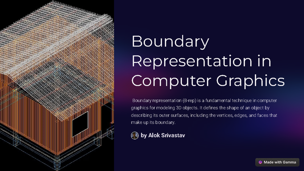 Boundary Representation in Computer Graphics - Boundary Representation in Computer Graphics ...