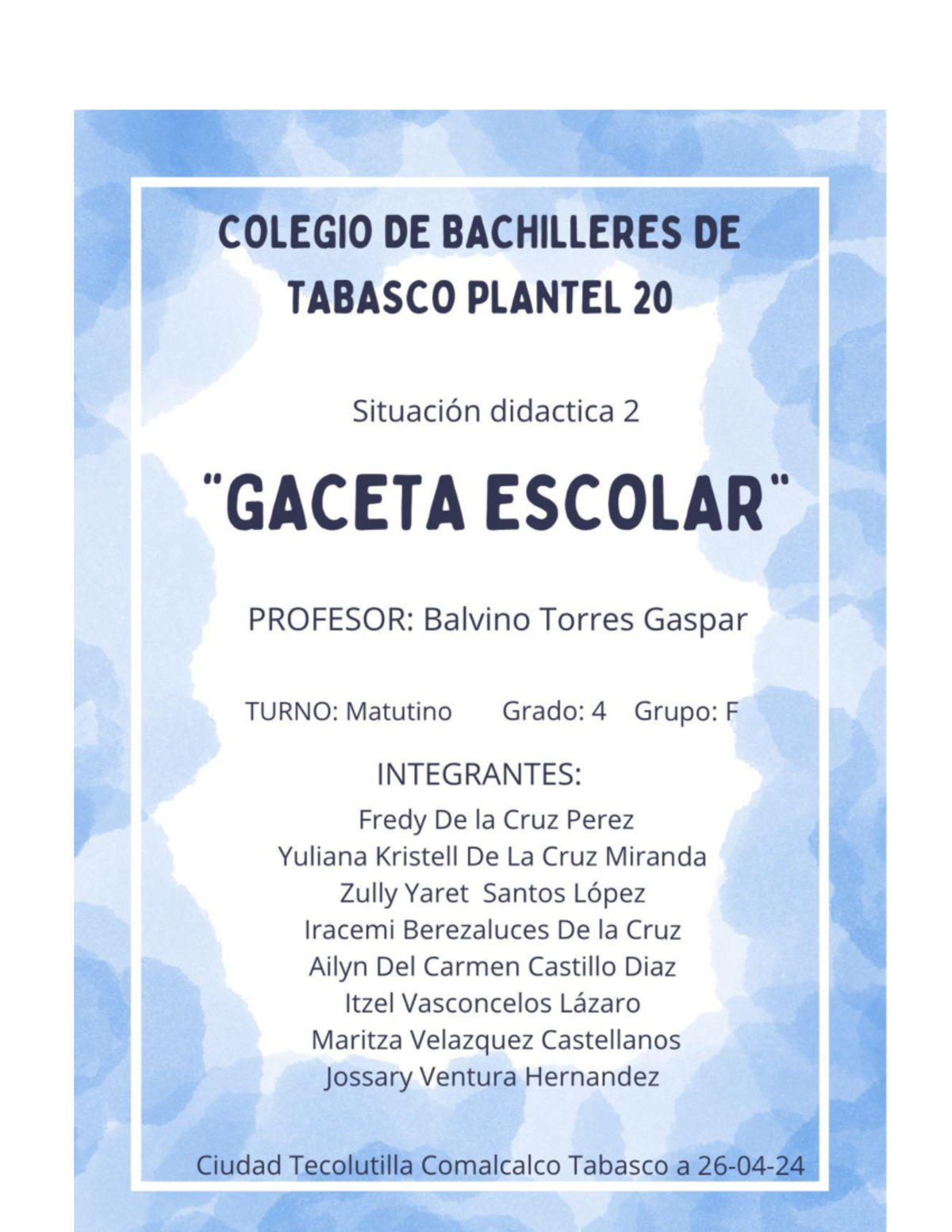 Situació didáctica 2 Fisica - Temperatura y Calor Gaceta Escolar ...