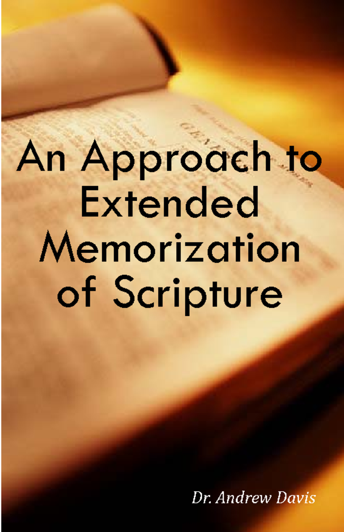 Scripture Memorisation 1234 df das - An Approach to Extended ...
