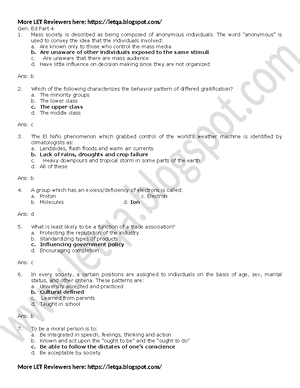 Summative TEST IN EPP 4 HE - General Education - SUMMATIVE TEST IN EPP ...