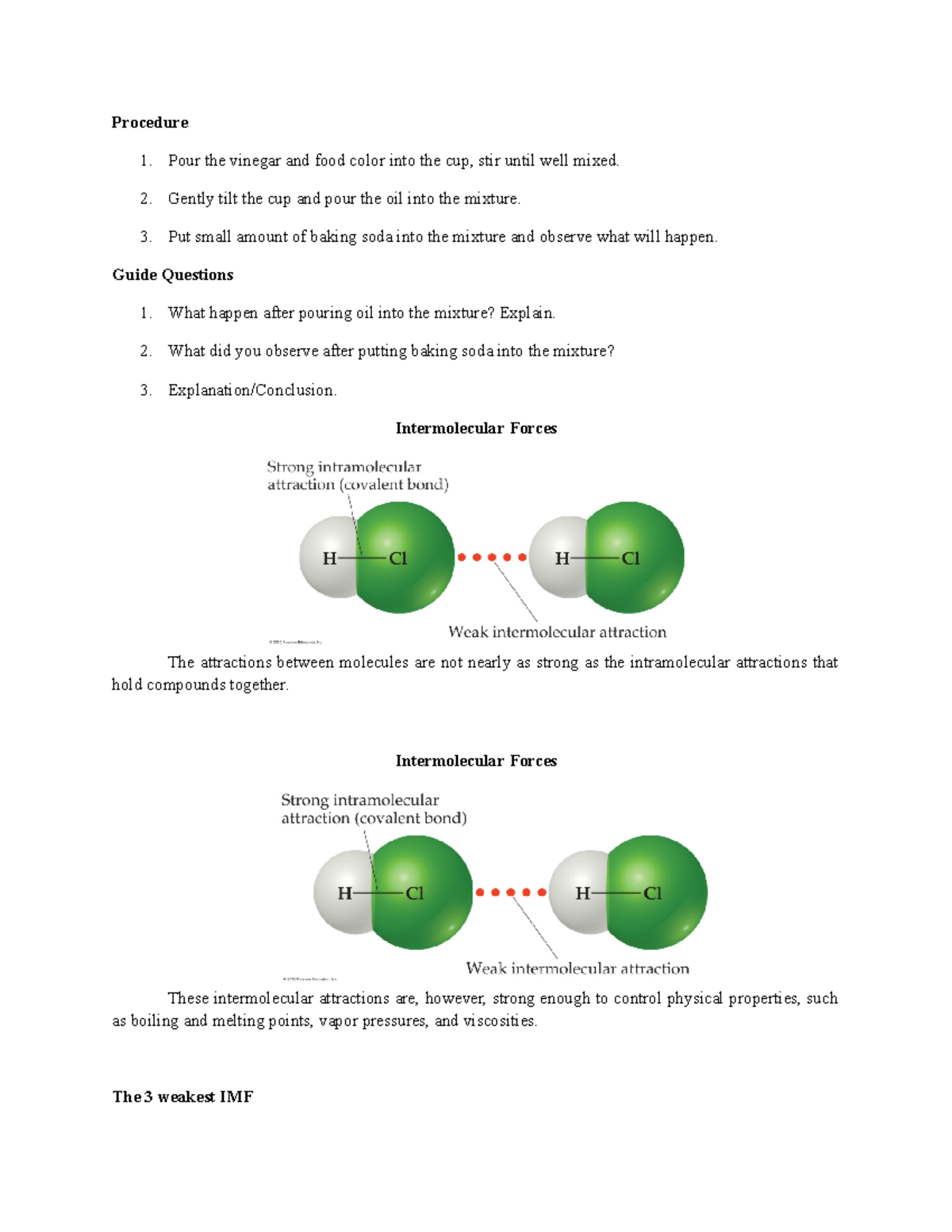 Intermolecular-Forces - Earth And Life Science - TIP - Studocu