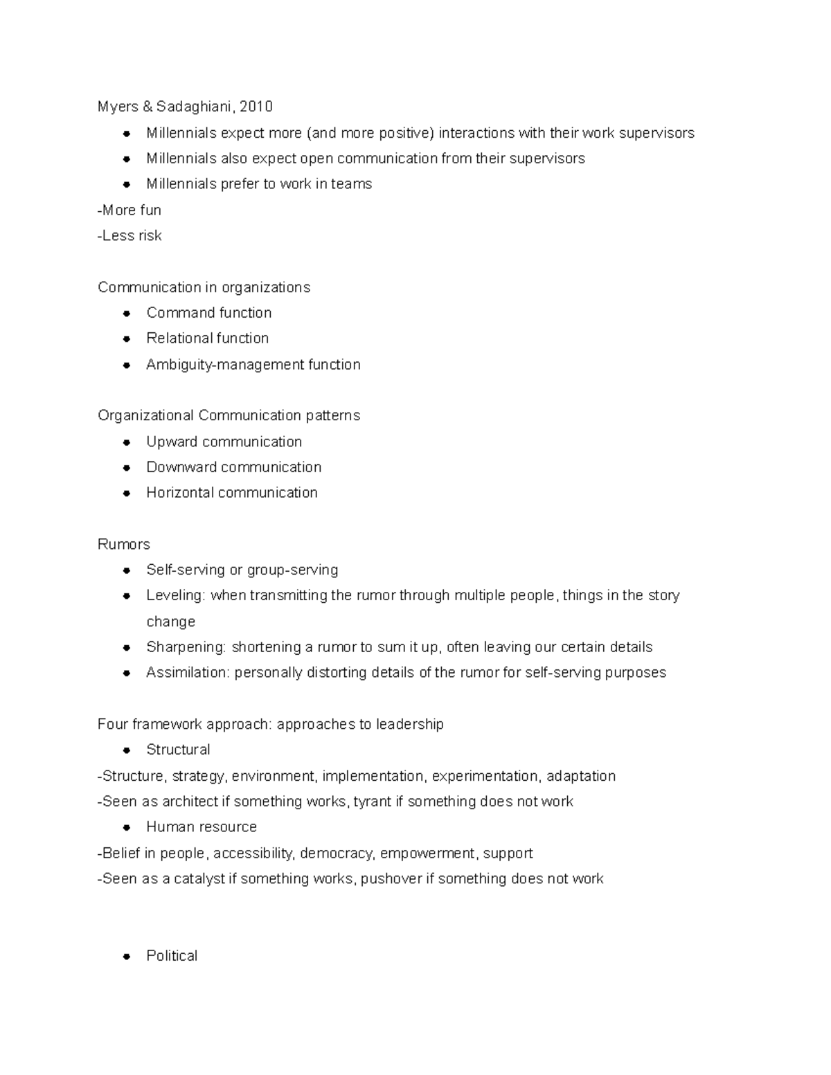 Chapter 14 Small Group Communication The Workplace Myers