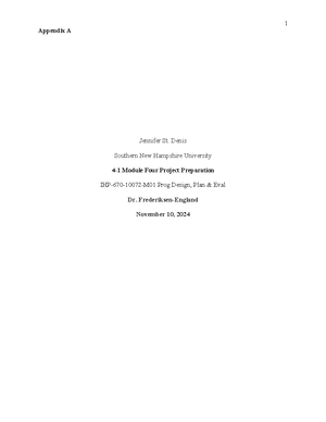 3-1 Model 3 PP Handouts - IHP-670-10072-M01 Prog Design, Plan & Eval ...