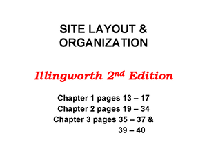 BWT 110 summary unit 1-3 - BWT 110 Unit 1: Built Environment (BE) The ...