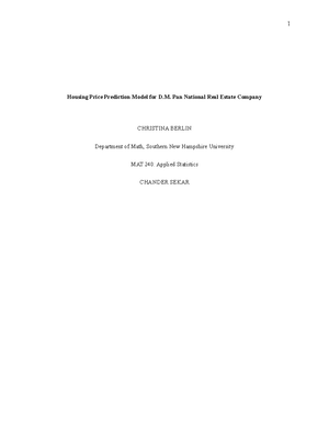 Real Estate Analysis Part I - Scenario Smart businesses in all ...