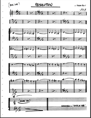 Cherokee Music Sheet - 78. CHEROKEE - RAY NOBLE Bbmig F+7 F-7 Bb, Eb my ...