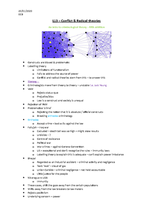 Explaining Criminal Behaviour - Lecture 3 - 16/10/19 – Explaining ...