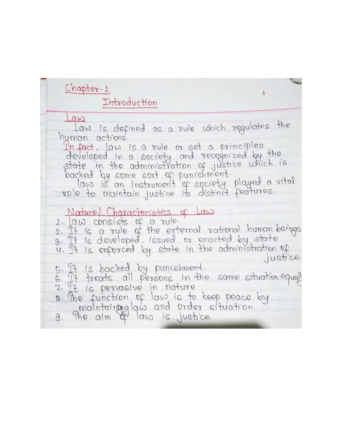 Business Law Notes Introduction - Masters of Computer Applications - MU ...