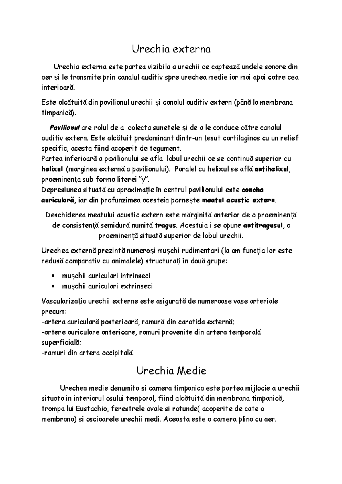 Biologie-urechia - We love history. - Urechia externa Urechia externa ...