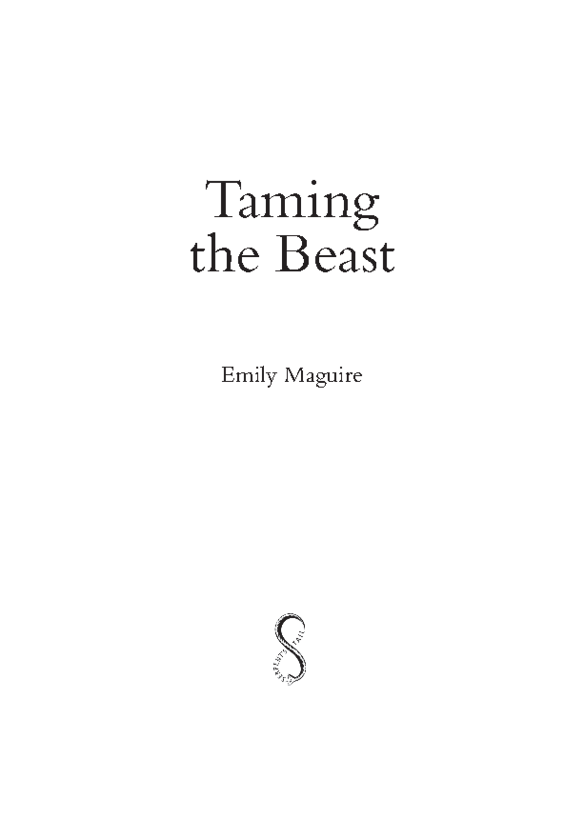 9781847655202 preview - Taming the Beast Emily Maguire A complete ...