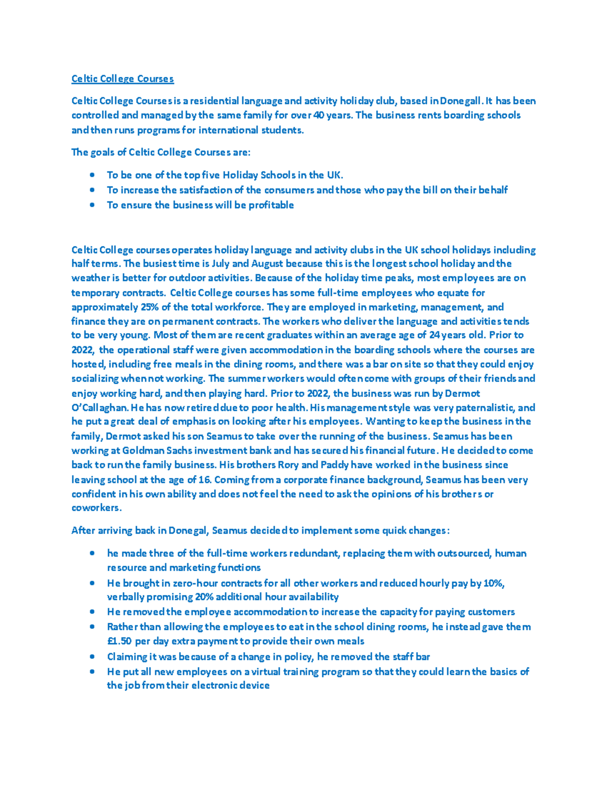 Celtic College Courses - Celtic College Courses Celtic College Courses ...