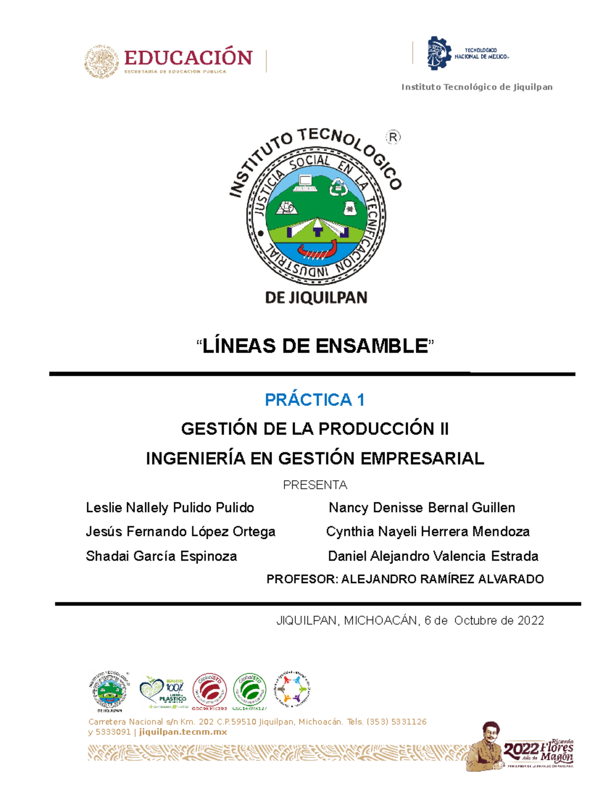 Líneas DE Ensamble - LINEAS DE EMSAMBLE Y PROCESO DE PRODUCCION ...
