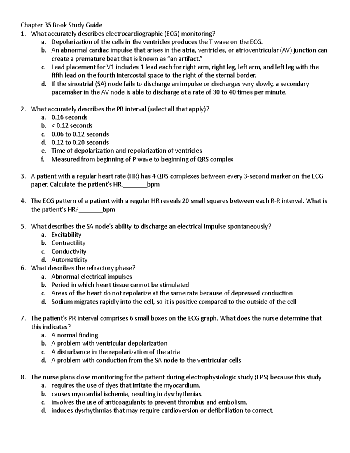 Chapter 35 Book Study Guide - Chapter 35 Book Study Guide What ...
